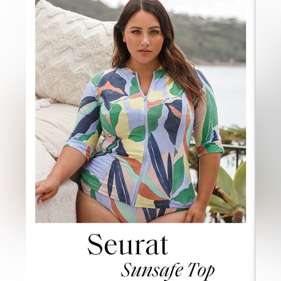 Artesands | Swim | Nwt Artesands Swim Lavana Seruat Sunsafe Top Upf 5 ...